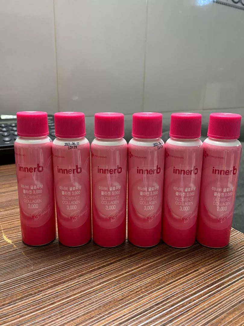 Nước Uống Collagen Innerb Glowshot Collagen 3000 (Hộp 6 chai x 50ml)